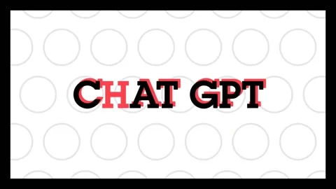 CHAT GPT text animation background for t... | Stock Video | Pond5