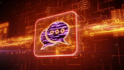 Chat Abstract Stock Footage ~ Royalty Free Stock Videos | Pond5