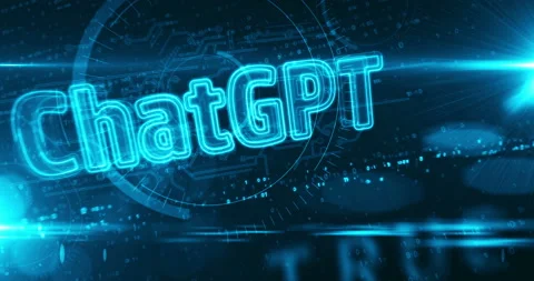 ChatGPT neon sign abstract loopable tunn... | Stock Video | Pond5