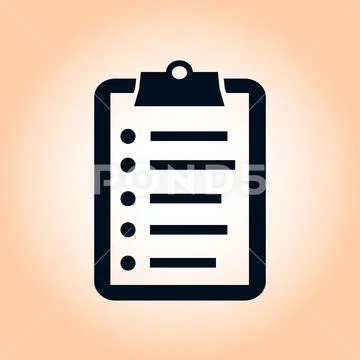 Check list symbol ~ Clip Art ~ Download Now #75046699