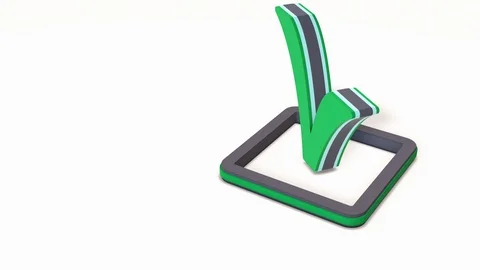 check mark animation | Stock Video | Pond5