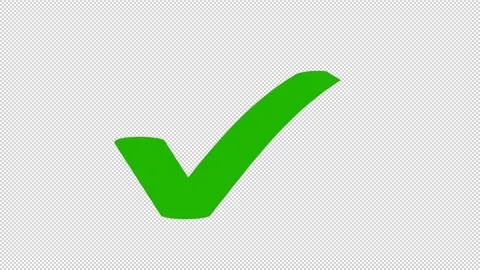 Check Mark Green Stock Video Footage | Royalty Free Check Mark Green ...