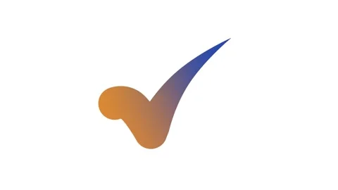 Check mark symbol animation, representin... | Stock Video | Pond5