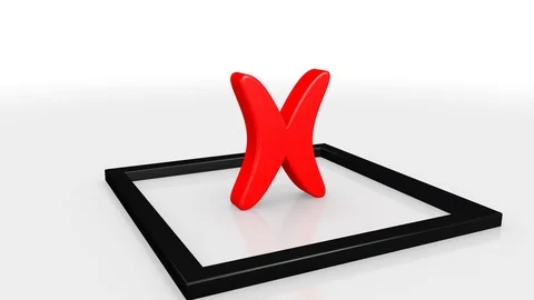 Checkbox 3D Stock Footage ~ Royalty Free Stock Videos | Pond5