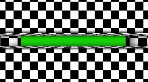 Checker Door Animation with Green Screen... | Stock Video | Pond5