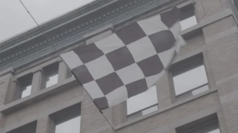 Checkered Flag Banner Stock Videos – Royalty-Free HD & 4K Videos