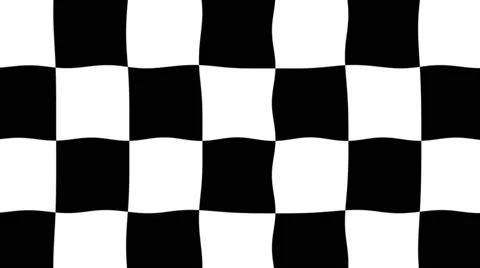 Checkered Flag Waving - Animation | Stock Video | Pond5