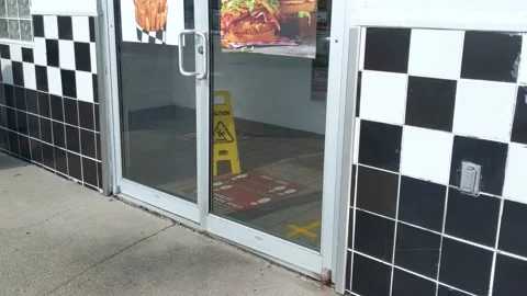 Checkers Rally's Entrance Signage Advert... | Stock Video | Pond5