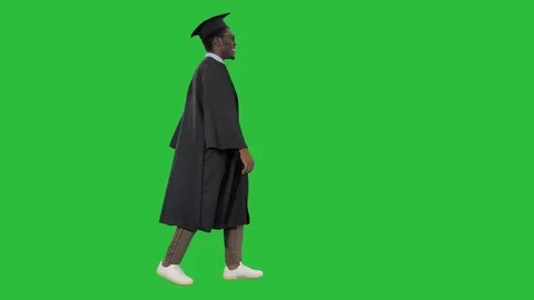 Cheerful african graduate student dancin... | Stock Video | Pond5