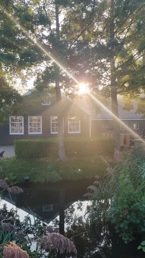 Cheese factory building at Zaanse Schans... | Stock Video | Pond5