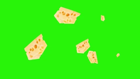 Cheese slices animation graphic source e... | Stock Video | Pond5