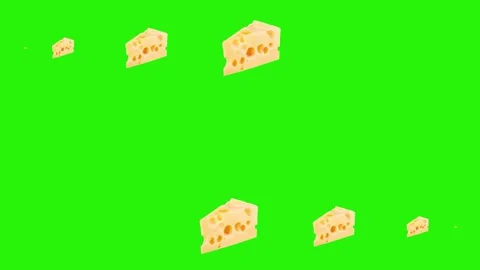 Cheese slices animation graphic source e... | Stock Video | Pond5