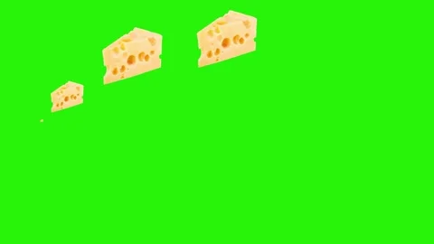 Cheese slices animation graphic source e... | Stock Video | Pond5
