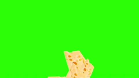 Cheese slices animation graphic source e... | Stock Video | Pond5