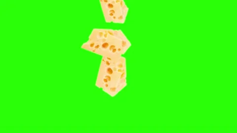 Cheese slices animation graphic source e... | Stock Video | Pond5