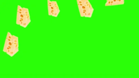Cheese slices animation graphic source e... | Stock Video | Pond5