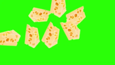 Cheese slices animation graphic source e... | Stock Video | Pond5