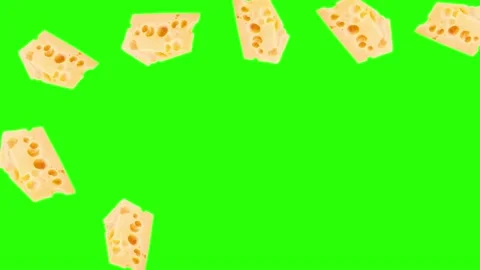 Cheese slices animation graphic source e... | Stock Video | Pond5