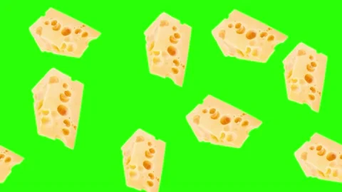 Cheese slices animation graphic source e... | Stock Video | Pond5