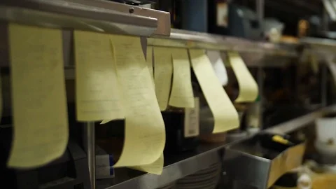 chef cooking food in a commercial kitche... | Stock Video | Pond5