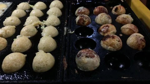 Chef hand pick up Japanese snack food ta... | Stock Video | Pond5