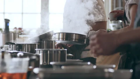 Chefs Cooking Stock Footage ~ Royalty Free Stock Videos | Pond5