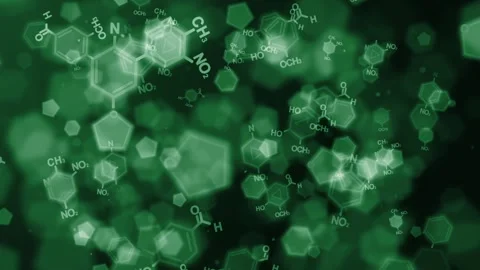 Chemical Green Loop Background | Stock Video | Pond5