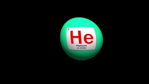Chemical periodic table style tile - Hel... | Stock Video | Pond5