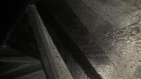 Chemical reaction under microscope | Stock Video | Pond5