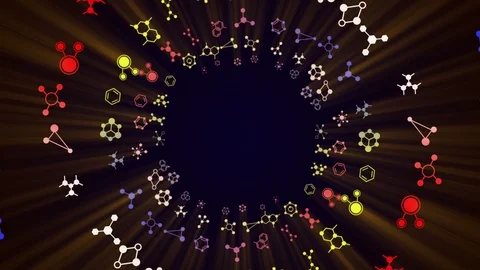 CHEMISTRY Animation, Background, Renderi... | Stock Video | Pond5