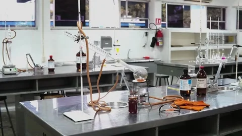 Science Experiment Background Stock Video Footage | Royalty Free ...