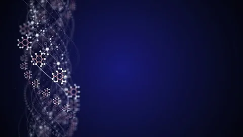 CHEMISTRY, Molecules Animation, Backgrou... | Stock Video | Pond5