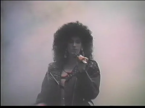 Cher Impersonator 80s Dance Floor Fog Cl... | Stock Video | Pond5