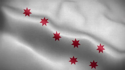 Cherokee Peace Flag Loop Background 4K | Stock Video | Pond5