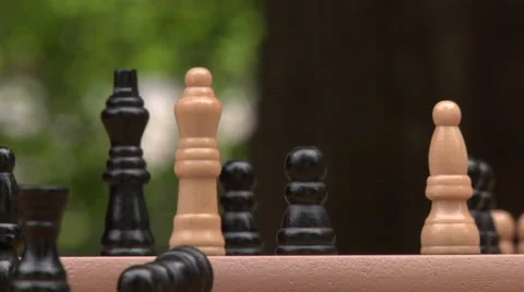 chess pieces | Stock Video | Pond5