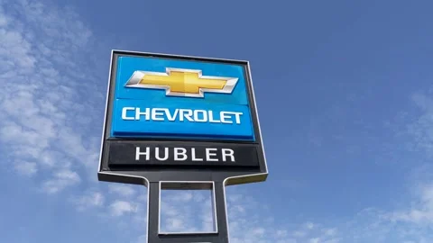 Chevrolet Hubler Signage | Stock Video | Pond5