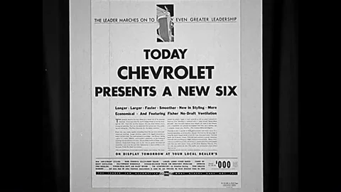 Chevrolets bold and aggressive advertisi... | Stock Video | Pond5