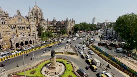 Cst Railway Station Stock Video Footage | Royalty Free Cst Railway ...