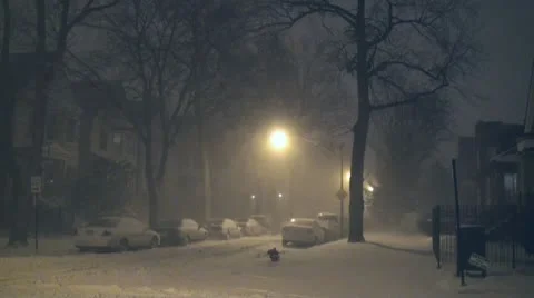 Blizzard Night Stock Video Footage | Royalty Free Blizzard Night Videos ...