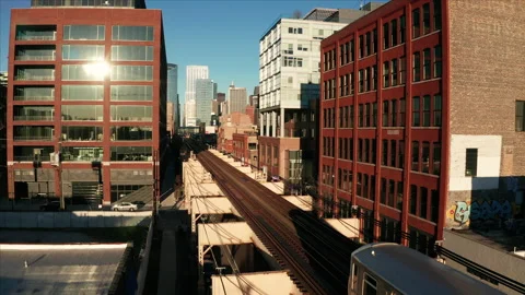 Chicago El Train Stock Videos – Royalty-Free HD & 4K Videos