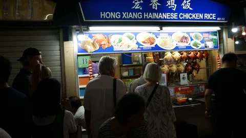 Singapore Chicken Rice Stock Video Footage | Royalty Free Singapore ...