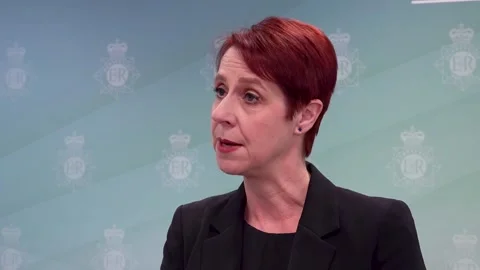 Chief Crown Prosecutor on speaks as Axel... | Stock Video | Pond5