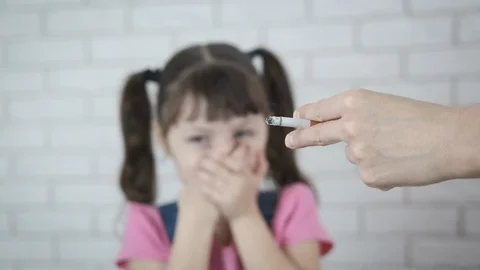 Little Girl Smoking Cigarette Stock Videos – Royalty-Free HD & 4K ...