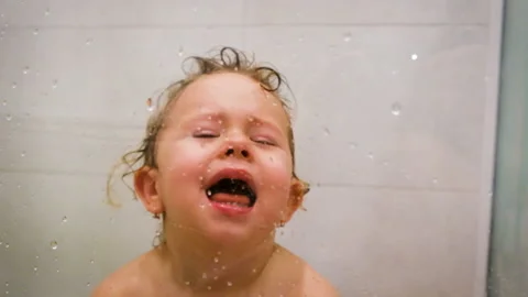 Crying In The Shower Stock Footage ~ Royalty Free Stock Videos | Pond5