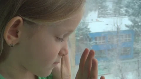 Kids Kiss Window Stock Videos – Royalty-Free HD & 4K Videos