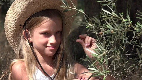 Olive Gardener Girl Stock Videos – Royalty-Free HD & 4K Videos | Pond5