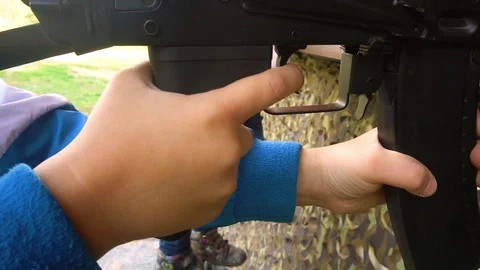 Weapons Fingers Stock Footage ~ Royalty Free Stock Videos | Pond5