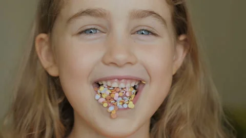 Little Girl Open Mouth Stock Footage ~ Royalty Free Stock Videos | Page 4
