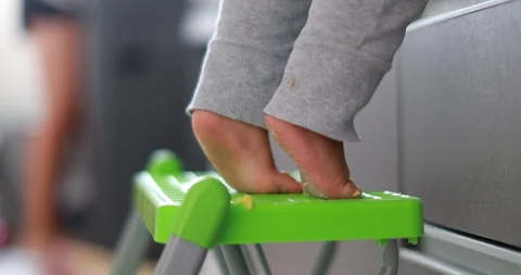 Kid Feet Tiptoe Stock Footage ~ Royalty Free Stock Videos | Pond5