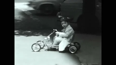 child with toy car in motion in black an... | Stock Video | Pond5